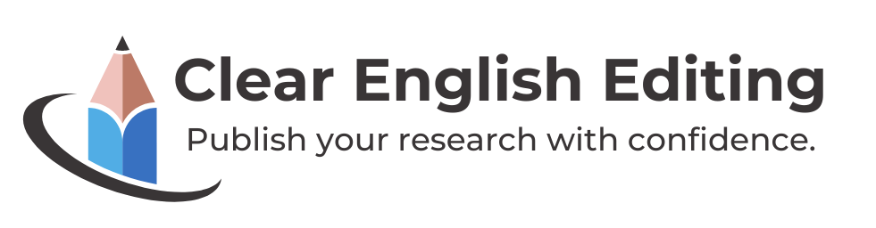 Clear English Editing – Publish your research with confidence.